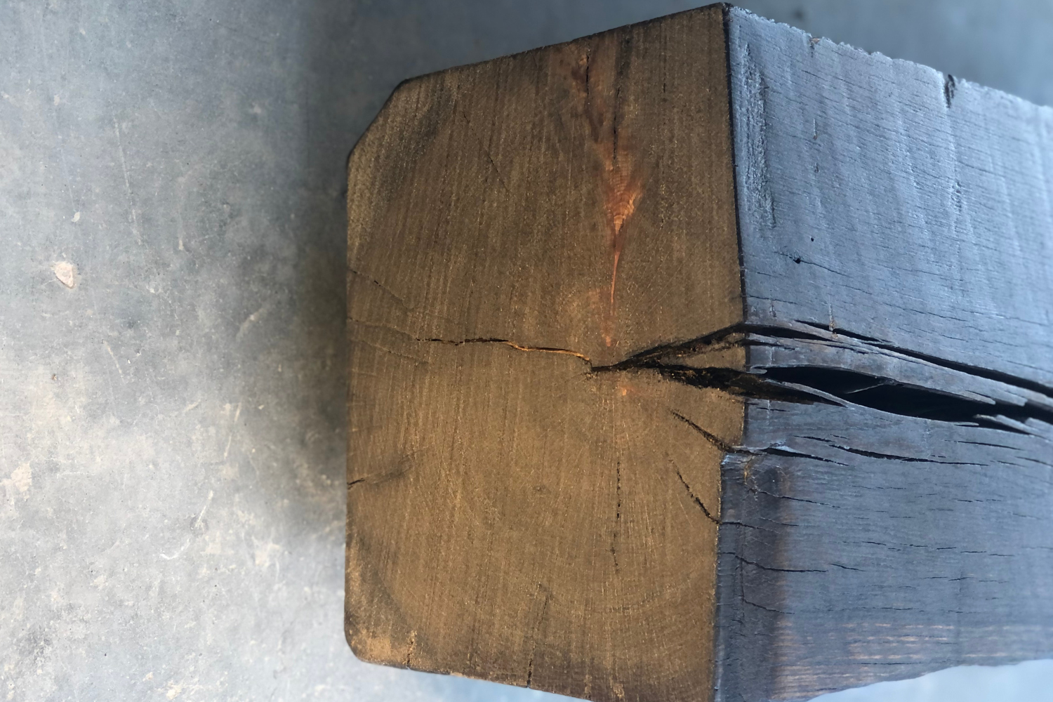 0015 - Rough Sawn 88" Mantel | Old World Lumber Co. - – Old World ...