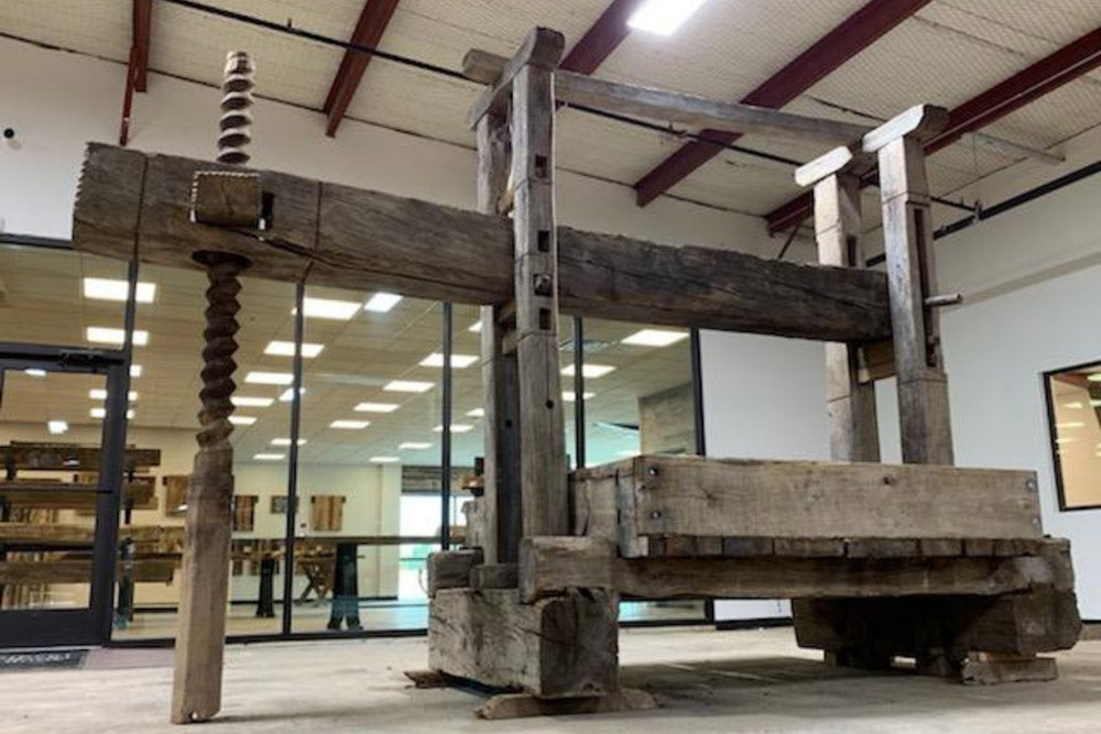 Ancient Wine Press - – Old World Lumber-Store